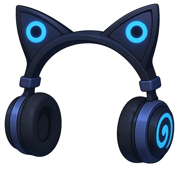 Buy Blue Cat Ear Headphones (Petwear, Hats, Ultra-Rare) in Adopt me ...